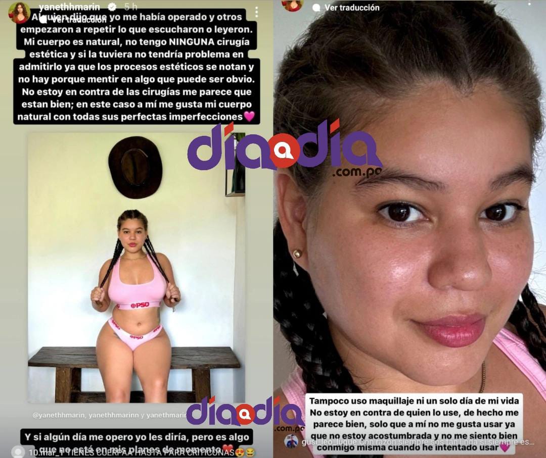 Este cuerpo es natural, no plastic’! Yaneth Marín pone fin a rumores de que se hizo cirugías ...